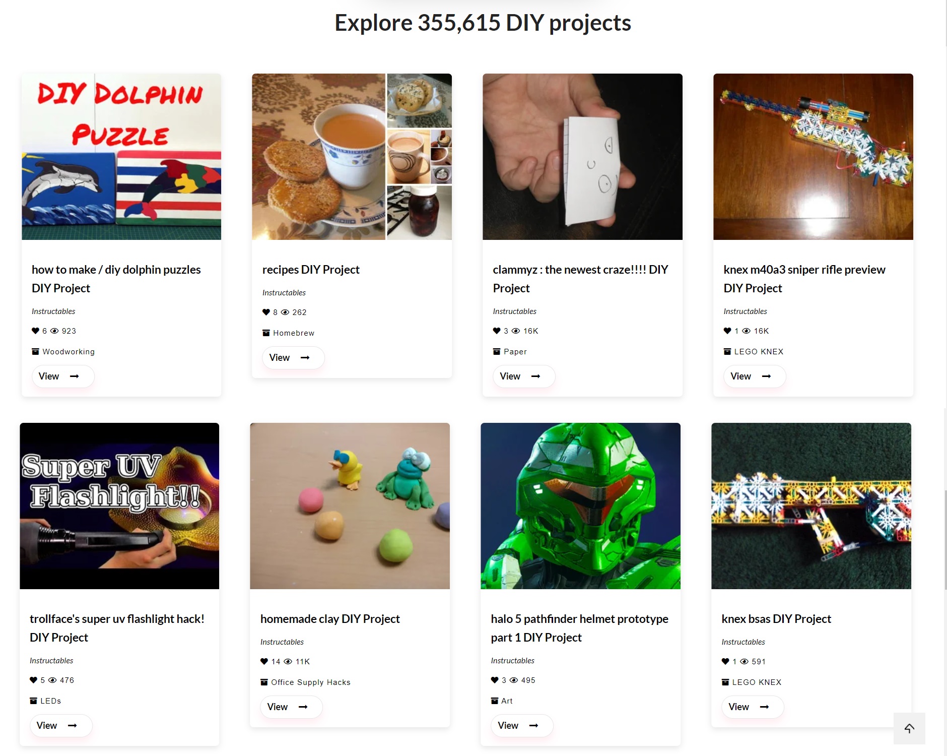 Discover Over 355,615 Free DIY Projects - Crafts, Home Improvement ...